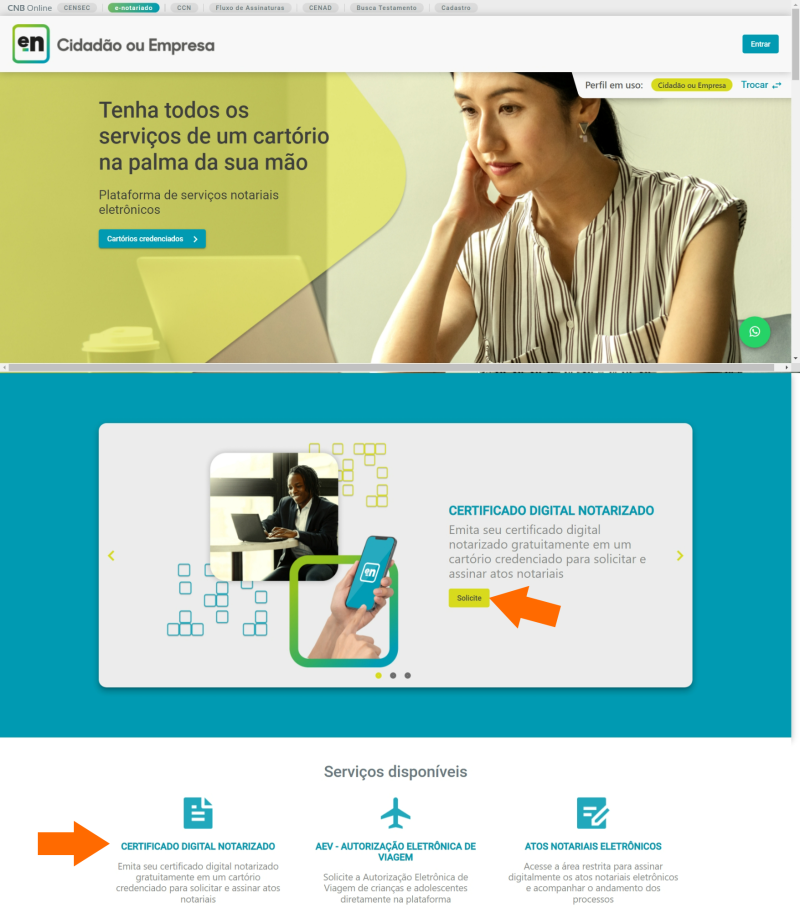 Saiba como solicitar Certificados Digitais Notarizados pela Internet ...